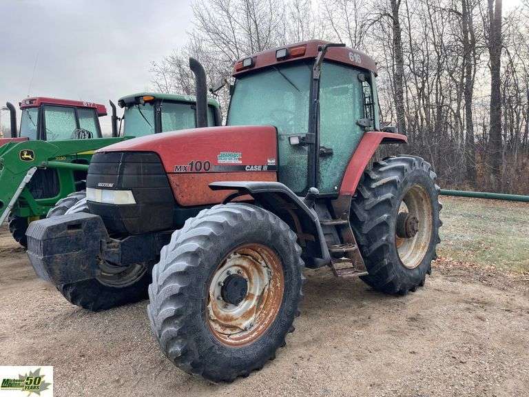2000 CASE MX100 Tractor - Michener Allen Auctioneering Ltd