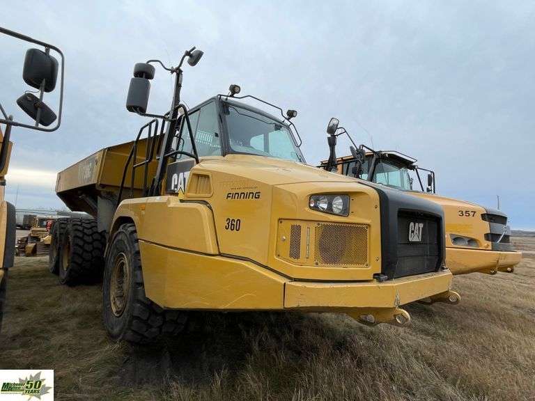 2014 CATERPILLAR 730C Articulating Dump Truck - Michener Allen ...