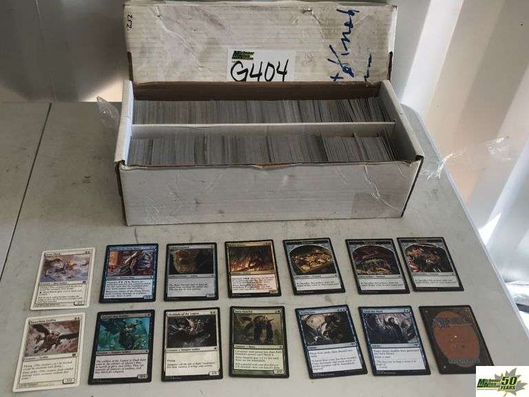 Box of Assorted Magic the Gathering Cards *Sample of Cards Pictured ...