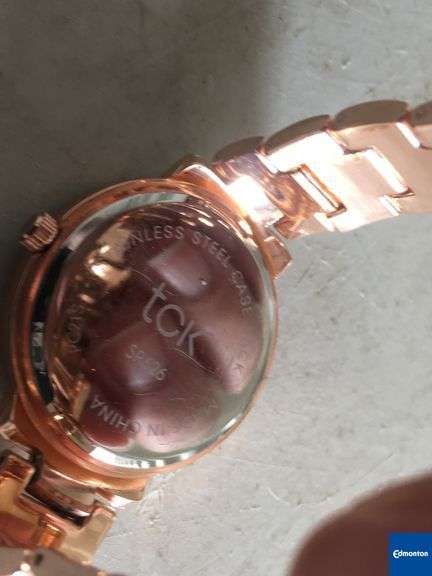 TCK Watch and 3 Assorted Rings - Michener Allen Auctioneering Ltd