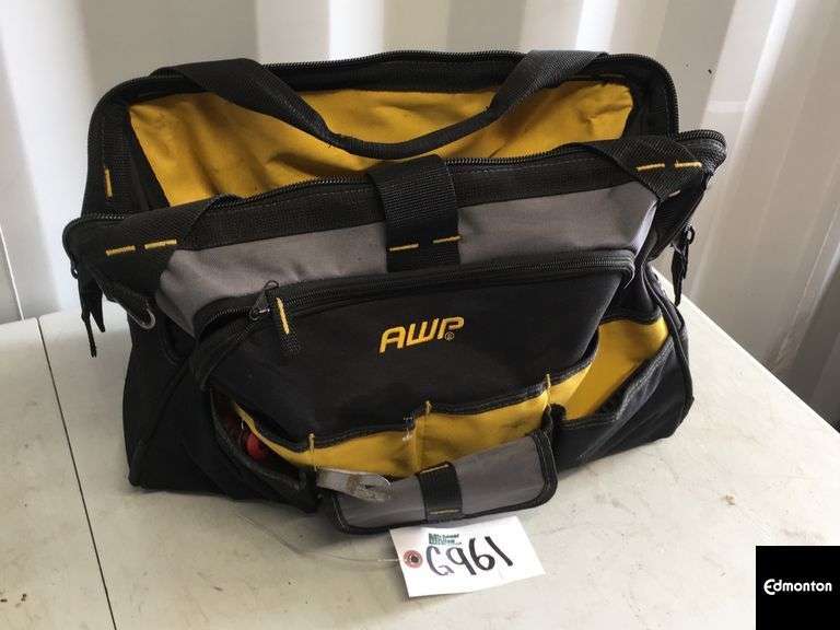 AWP Tool Bag with Assorted Tools - Michener Allen Auctioneering Ltd