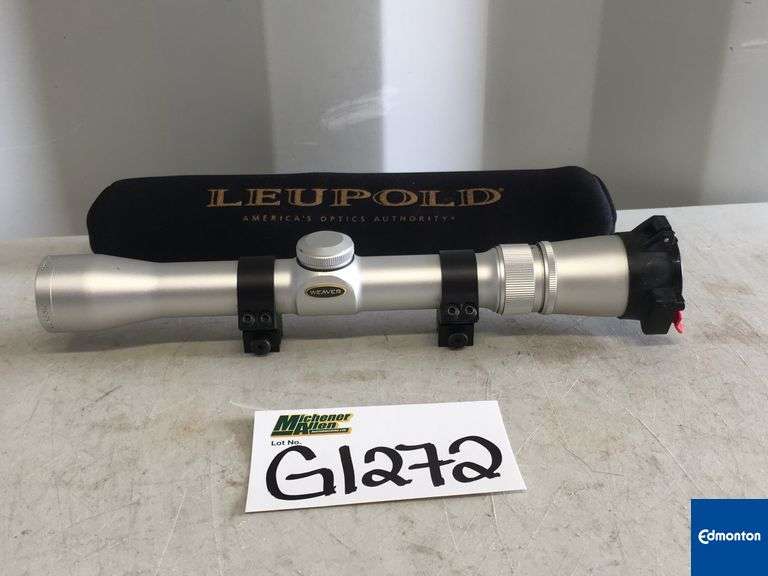 Weaver Classic 2.5-7x28MM Scope with Cover - Michener Allen ...