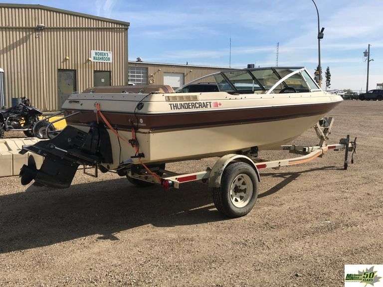 1987 Thundercraft Boat - Michener Allen Auctioneering Ltd