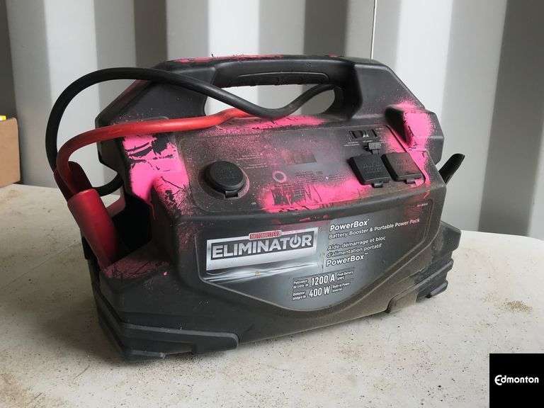 Eliminator Battery Booster and Portable Power Pack - Michener Allen ...
