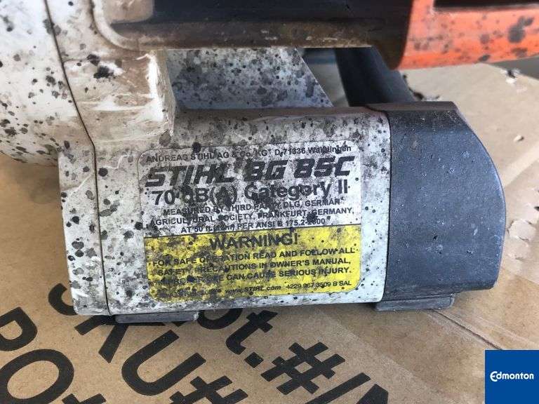 Stihl BG85 Blower - Michener Allen Auctioneering Ltd
