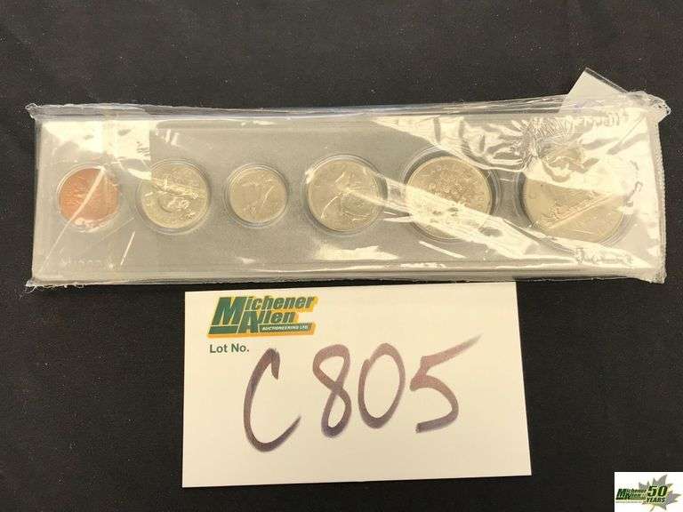 1979 CANADIAN SEVEN COIN SET - Michener Allen Auctioneering Ltd
