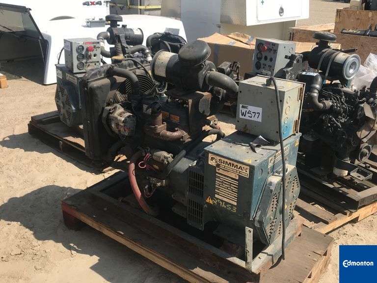 Simson-Maxwell Genset -1 Pallet - Michener Allen Auctioneering Ltd