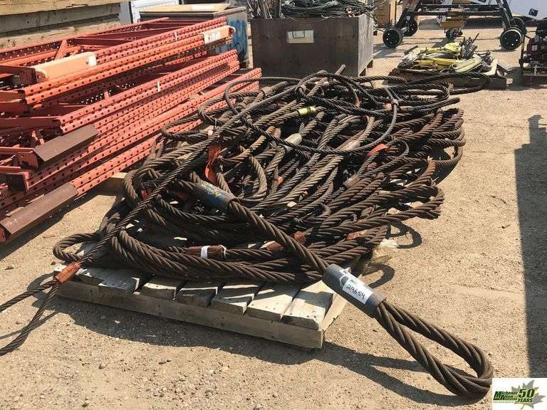 Cable Slings-1 Pallet - Michener Allen Auctioneering Ltd
