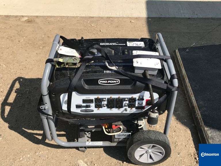 Pro Point 6500W Generator *NO KEYS* - Michener Allen Auctioneering Ltd