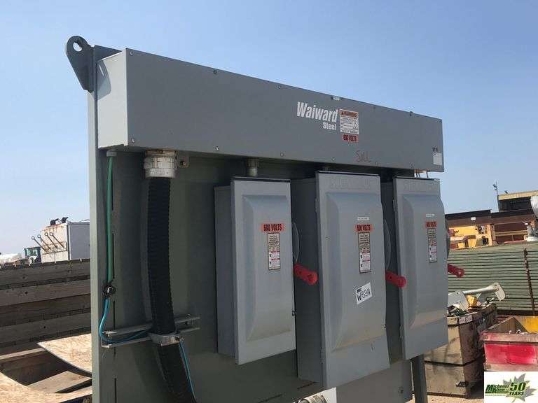 3 Phase Electrical Panel - Michener Allen Auctioneering Ltd