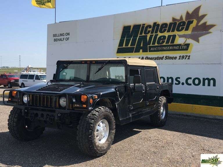 2000 AM General Hummer HI 4dr Open Top Convertible HMCO 4x4 - Michener ...