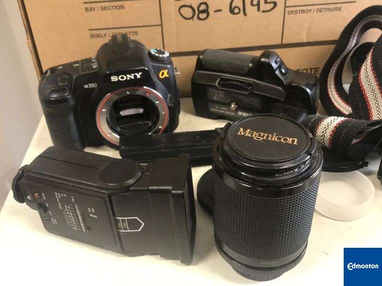 Sony 350 Camera - Michener Allen Auctioneering Ltd