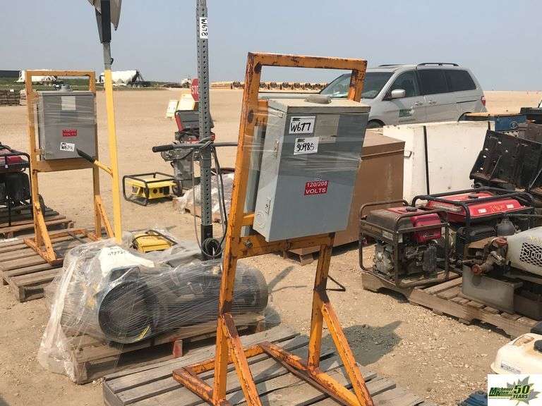 Electrical Panel-1 Pallet - Michener Allen Auctioneering Ltd