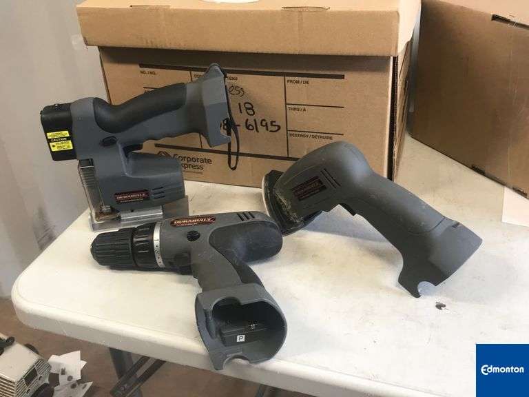 Durabuilt Power Drill Tools - Michener Allen Auctioneering Ltd