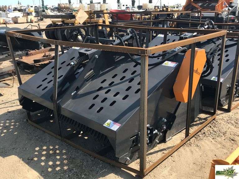 Unused LandHonor Landscape Rake Skid Steer Attachment - Michener Allen ...