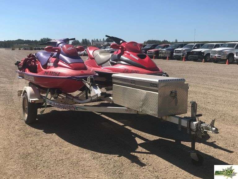 2000 Bombardier SeaDoo GTX PWC, 1998 Bombardier GSX PWC and 1998 ...