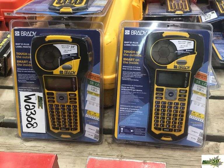 BMP 21 Plus Label Printer-Qty 2 - Michener Allen Auctioneering Ltd