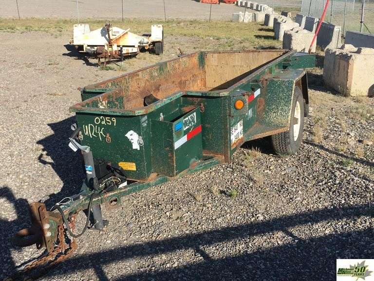 1987 MSD S/A 8Ft Utility Trailer - Michener Allen Auctioneering Ltd