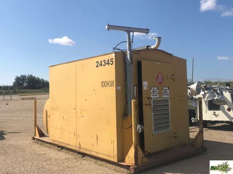 Skid Mounted 100KW Genset Shack with Distribution Center - Michener ...