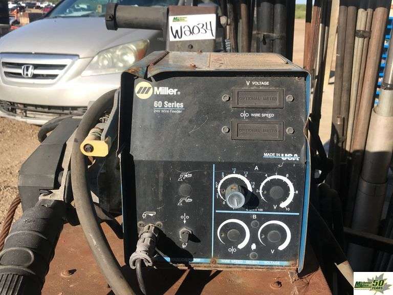 Canox C-CP-300 Welder and Miller 60 Series Wire Feeder - Michener Allen ...