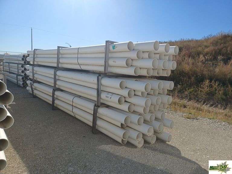 PVC Pipe-1 Pallet - Michener Allen Auctioneering Ltd
