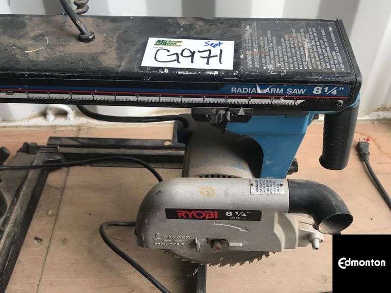 Ryobi RA-200 Radial Arm Saw - Michener Allen Auctioneering Ltd