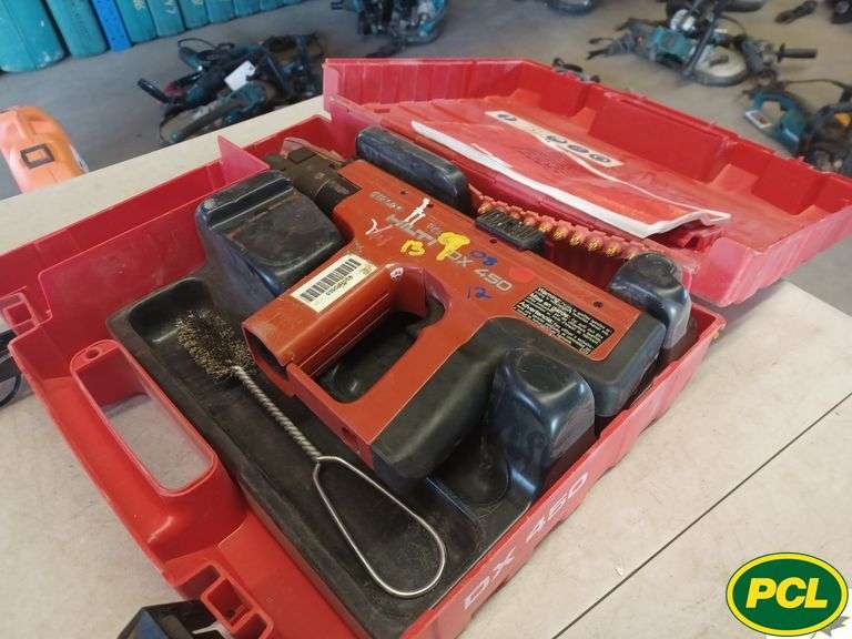 HILTI Power Actuated Nail Gun DX460-Qty 1 - Michener Allen ...