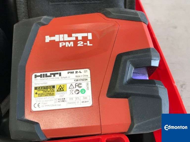 Hilti PMC 46 & PM2-L - Michener Allen Auctioneering Ltd
