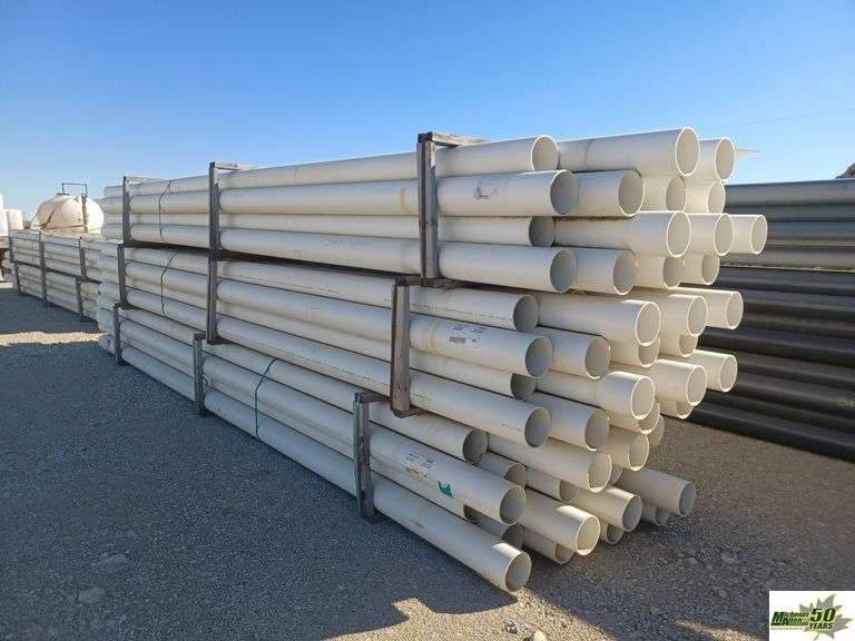 PVC Pipe-1 Pallet - Michener Allen Auctioneering Ltd