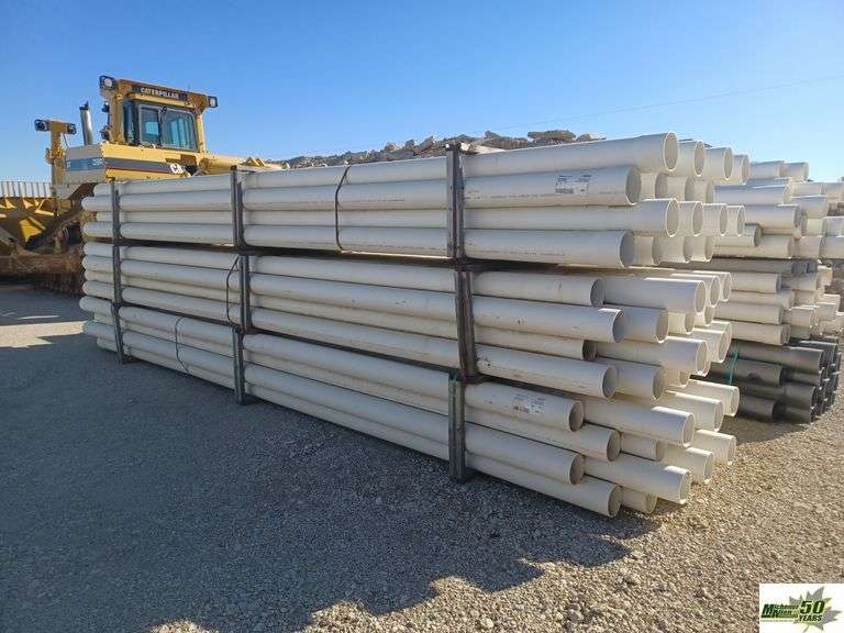 PVC Pipe-1 Pallet - Michener Allen Auctioneering Ltd
