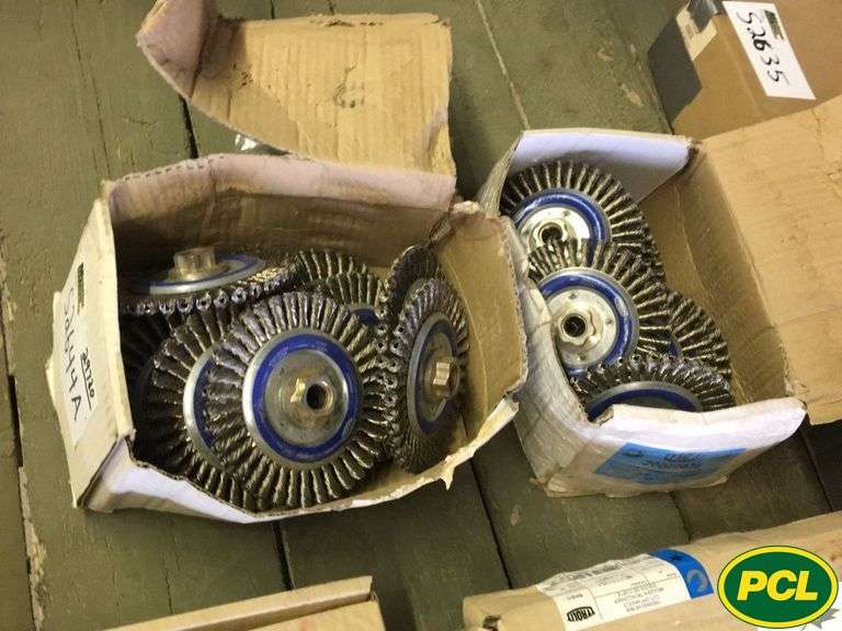 Tyrolit Wire Wheels - 2 Boxes - Michener Allen Auctioneering Ltd