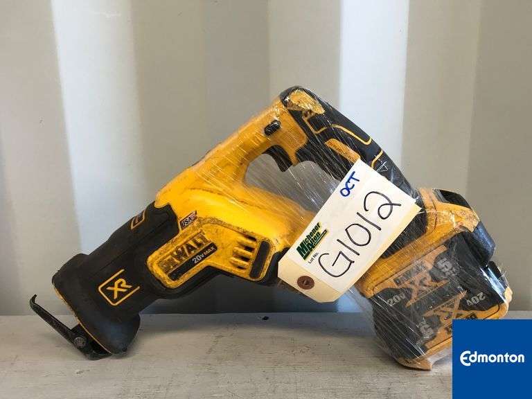 DeWalt DCS367 20V Reciprocating Saw with Extra Battery - Michener Allen ...