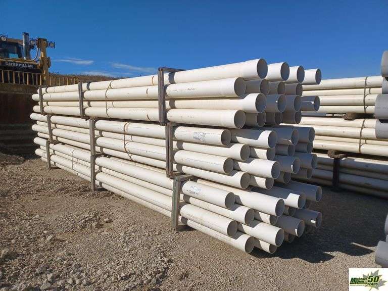 PVC Pipe-1 Pallet - Michener Allen Auctioneering Ltd