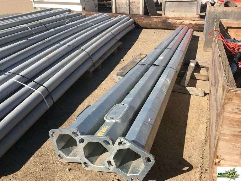 Streetlight Davit Bottoms-1 Pallet - Michener Allen Auctioneering Ltd