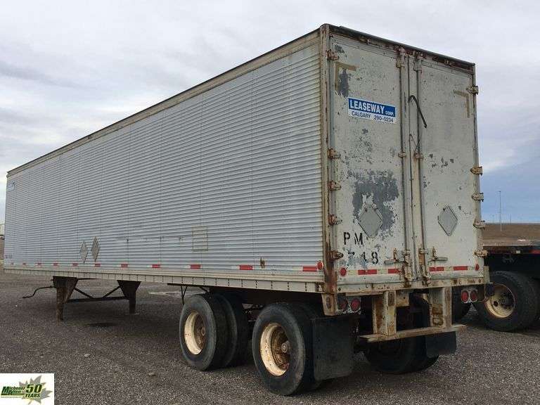 1980 Trailmobile T/A 43 Dry Van Trailer - Michener Allen Auctioneering Ltd
