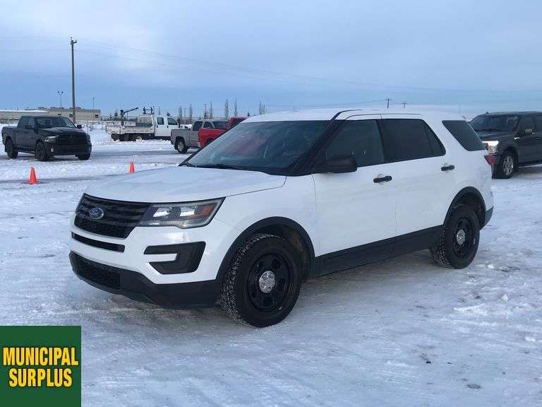 2017 Ford Explorer Police Interceptor - Michener Allen Auctioneering Ltd