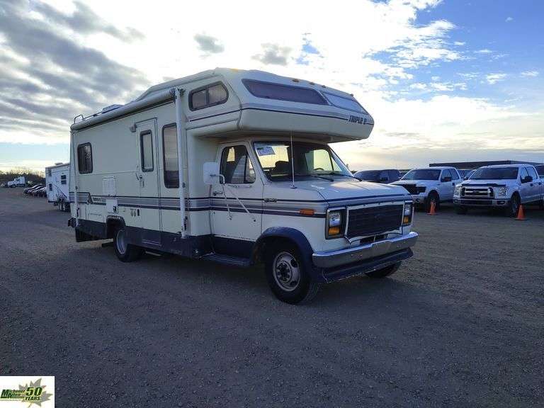 1991 Ford E-Series E-350 Triple E Regency Class C DRW 37220 KM ...