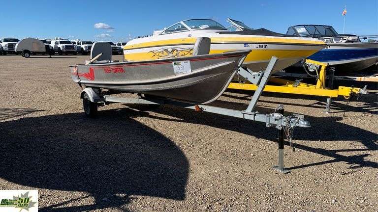 1997 Aluminum Boat 14 ft 1997 Ez Loader Trailer vin:17EA00GA7VA005510 - Michener Allen ...