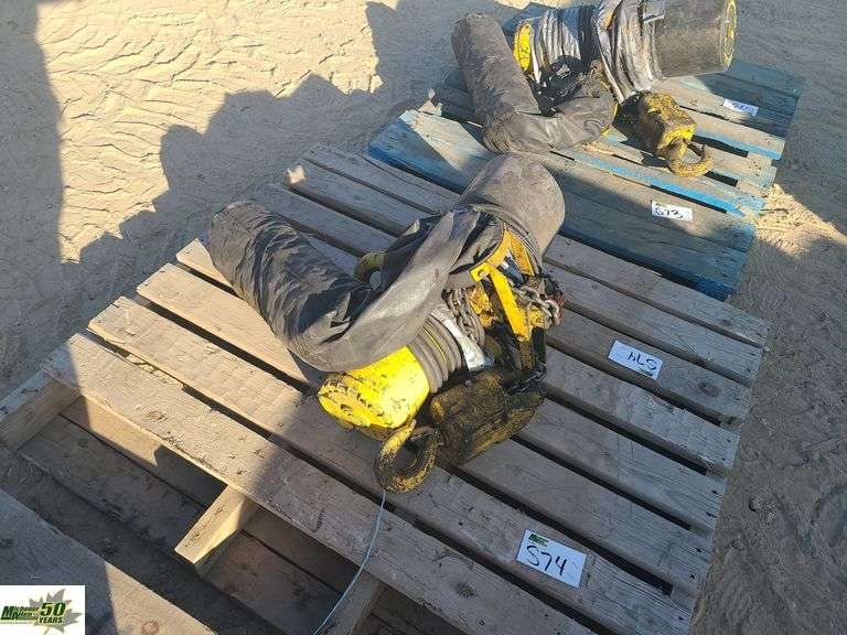 5 Ton Electric Chain Fall-1 Pallet - Michener Allen Auctioneering Ltd