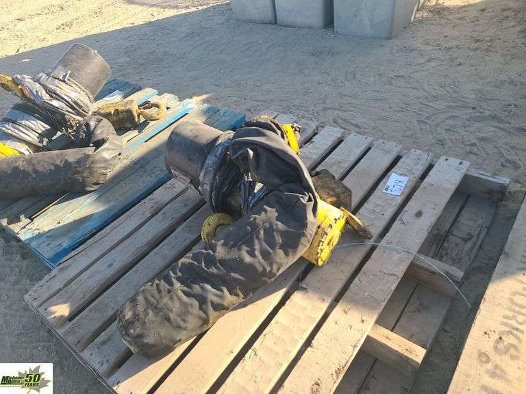 5 Ton Electric Chain Fall-1 Pallet - Michener Allen Auctioneering Ltd