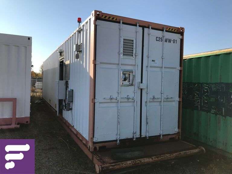 Filterboxx 100 Man 25 m3 Day Waste Water Treatment Plant on Skids 8 ...