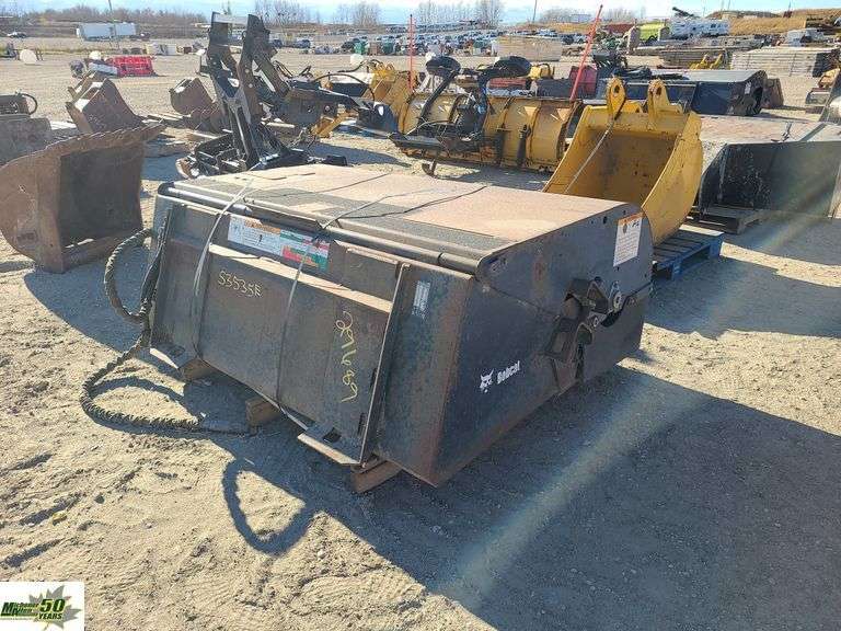 Bobcat Sweeper-1 Pallet - Michener Allen Auctioneering Ltd