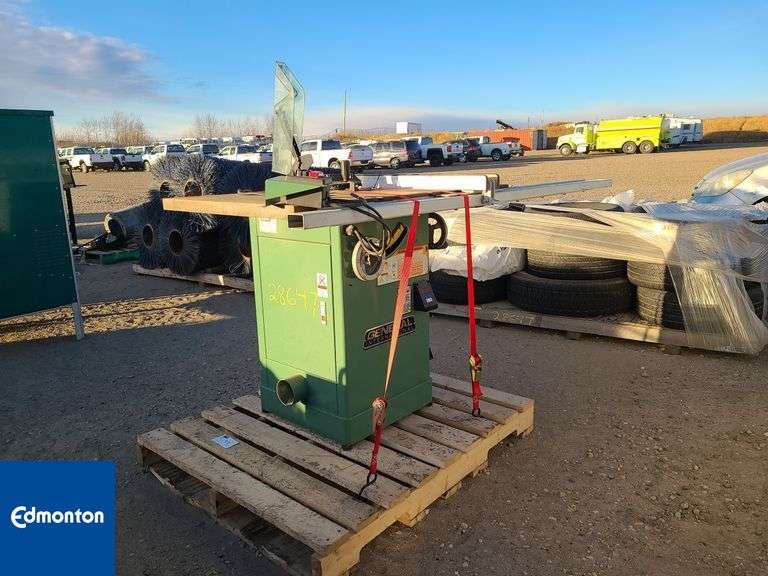 General International 50-220M1 Table Saw-1 Pallet - Michener Allen ...