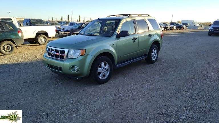 2008 Ford Escape 4WD 4dr SUV - Michener Allen Auctioneering Ltd