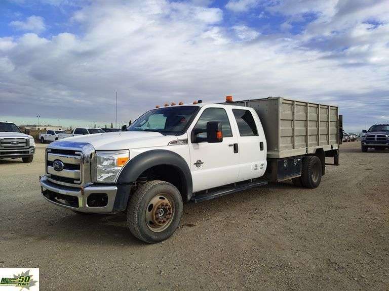 2016 Ford F-550 Super Duty 4x4 4dr Crew Cab Deck Diesel - Michener ...