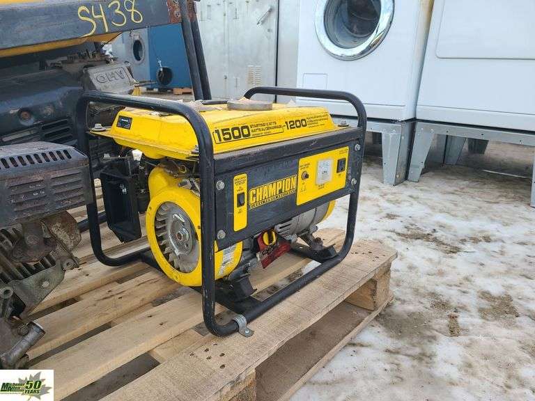 Subaru Generator, Homelite Chainsaw and Champion Generator-1 Pallet ...