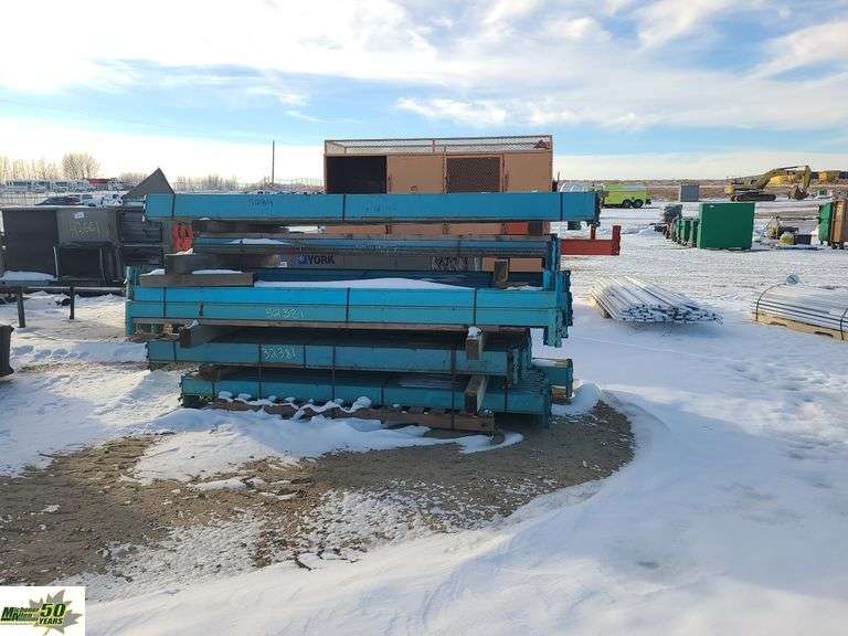 Pallet Racking 94-Cross Rails, 7-14' x 34' Uprights-1 Pallet - Michener ...