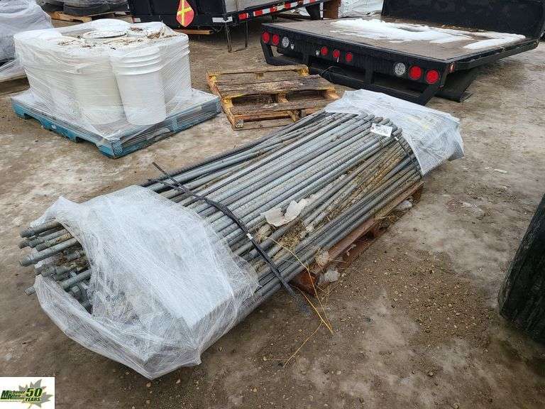 Metal Rebar-1 Pallet - Michener Allen Auctioneering Ltd