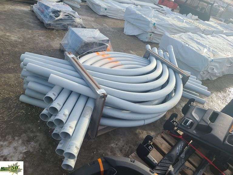 PVC Pipe-1 Pallet - Michener Allen Auctioneering Ltd