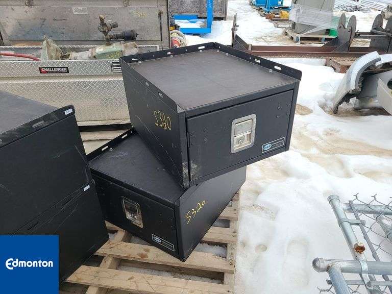 Ford Vehicle Lockers-Qty 2 , 1 Pallet - Michener Allen Auctioneering Ltd
